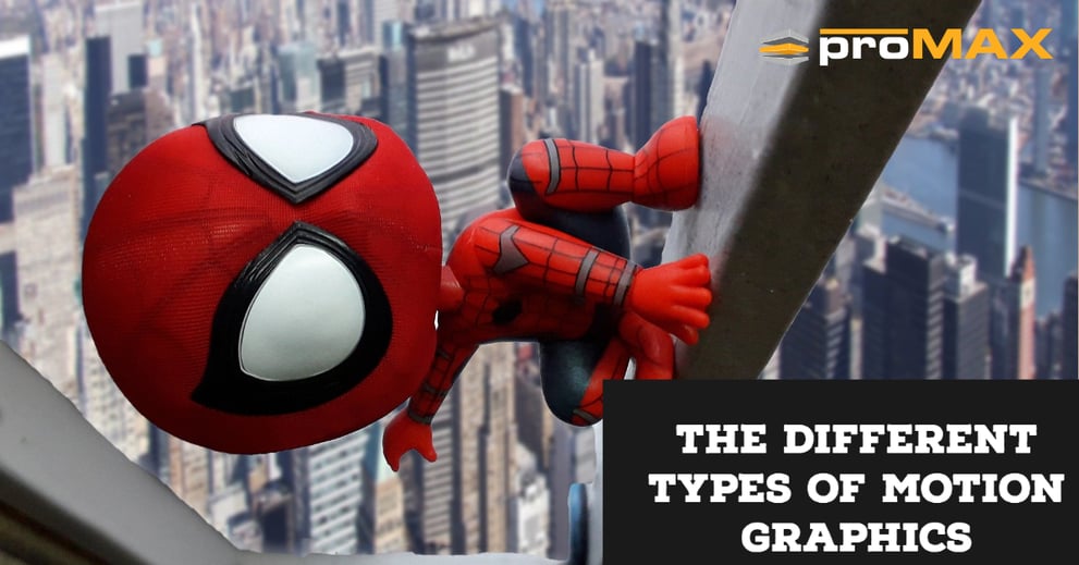 The different types of motion graphics